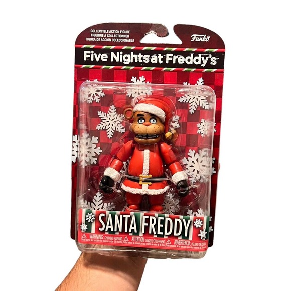 Funko | Toys | Funko Five Nights At Freddys Santa Freddy Action Figure ...